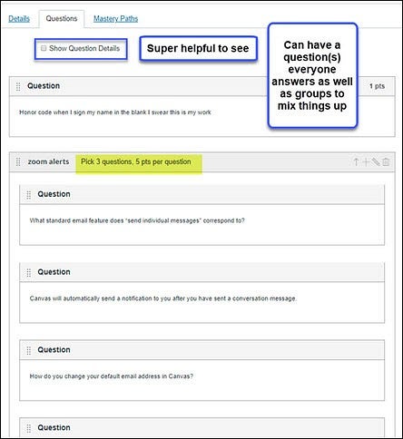 Canvas Quizzes | Teaching Support and Innovation
