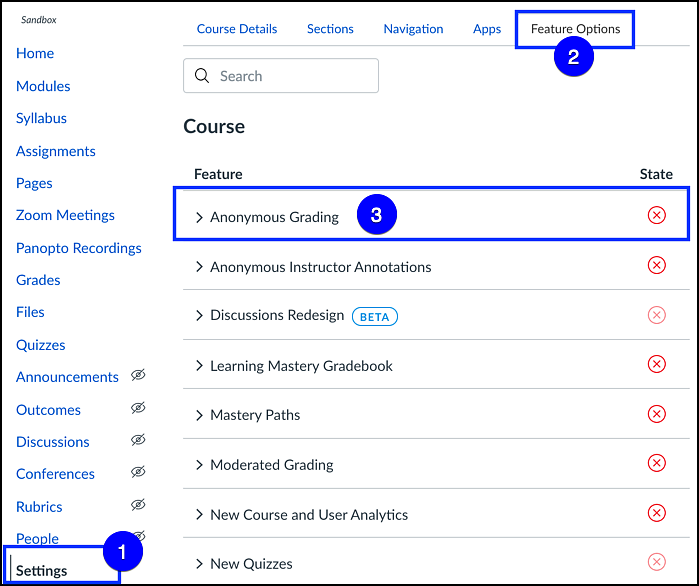 Anonymous Grading Feature | Teaching Support and Innovation Anonymous Grading Feature | Teaching Support and Innovation