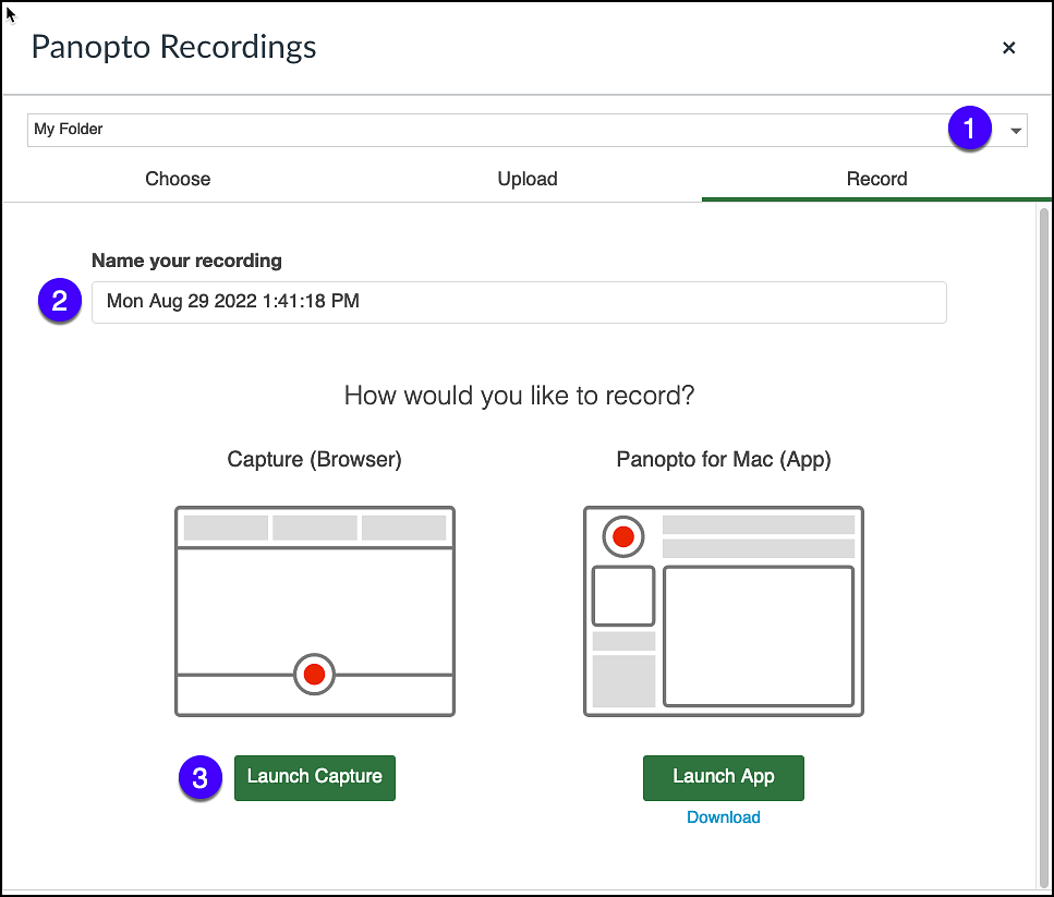 Submitting a Panopto Video Assignment | Teaching Support and Innovation