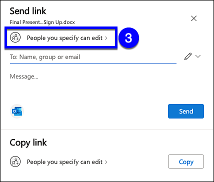 Setting up a Shared Document in OneDrive to be Shared in Canvas | Teaching Support and Innovation